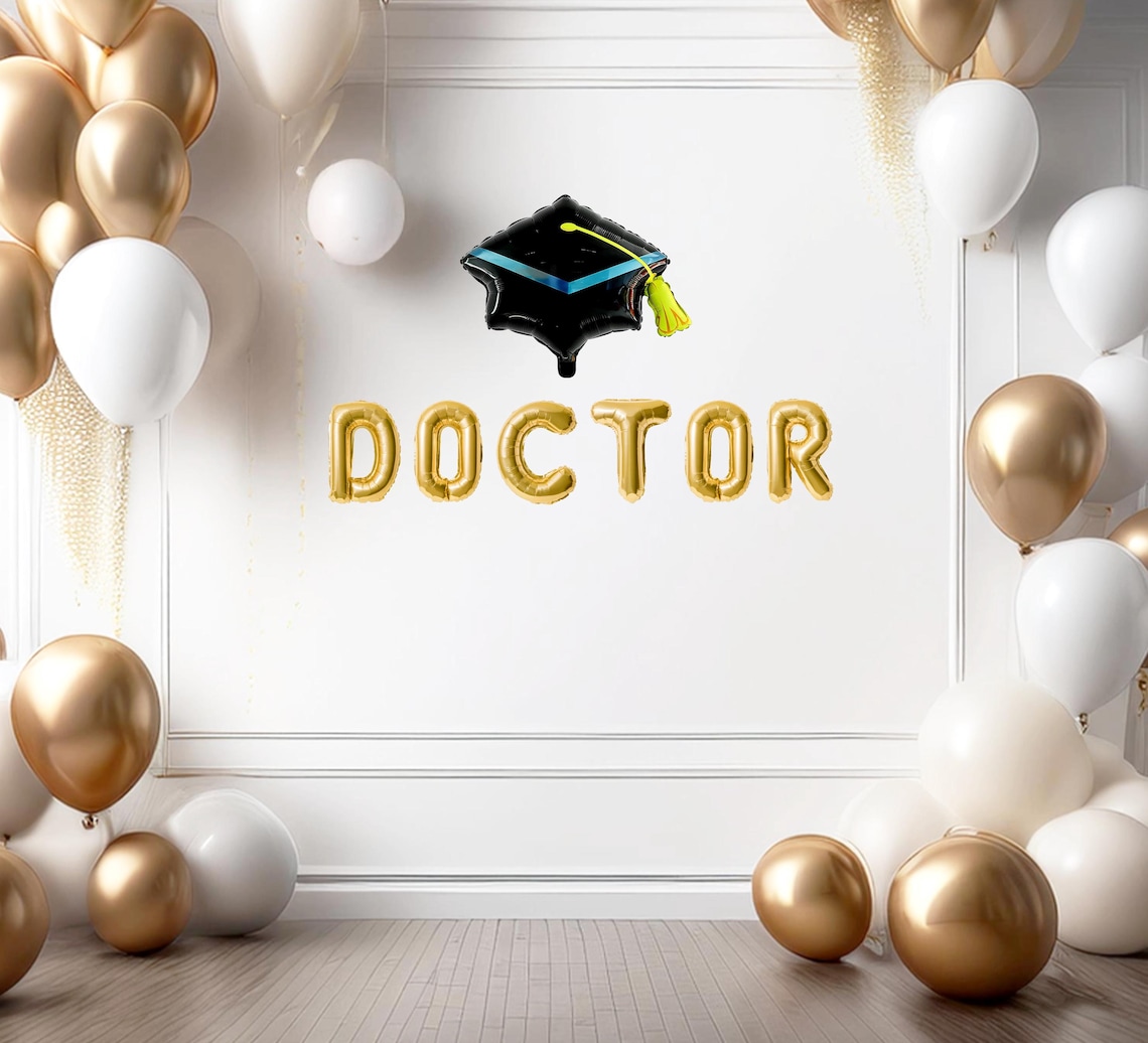 Doctor Balloon Banner Medical School Graduation Banner Graduation ...