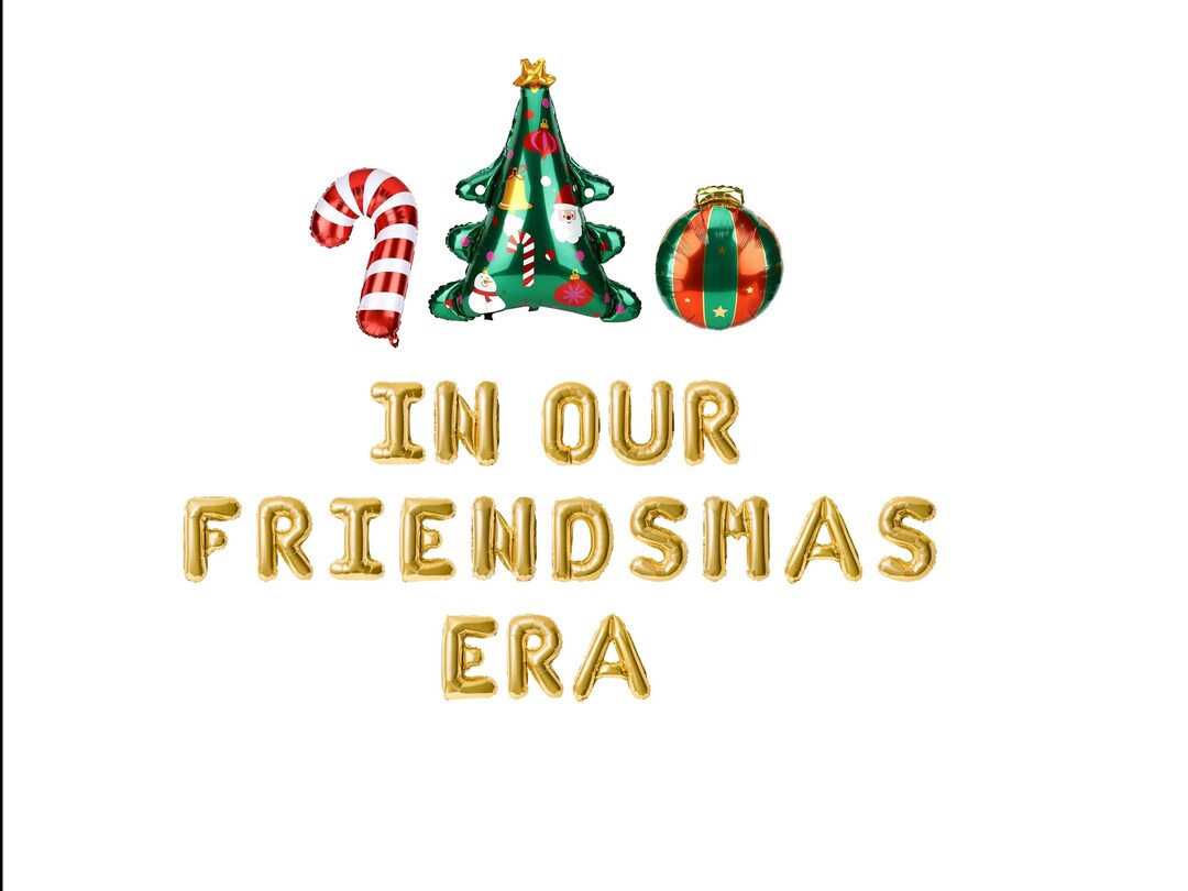 Friendsmas Balloon Garland Friendsmas Party Decor Friendsmas Party ...