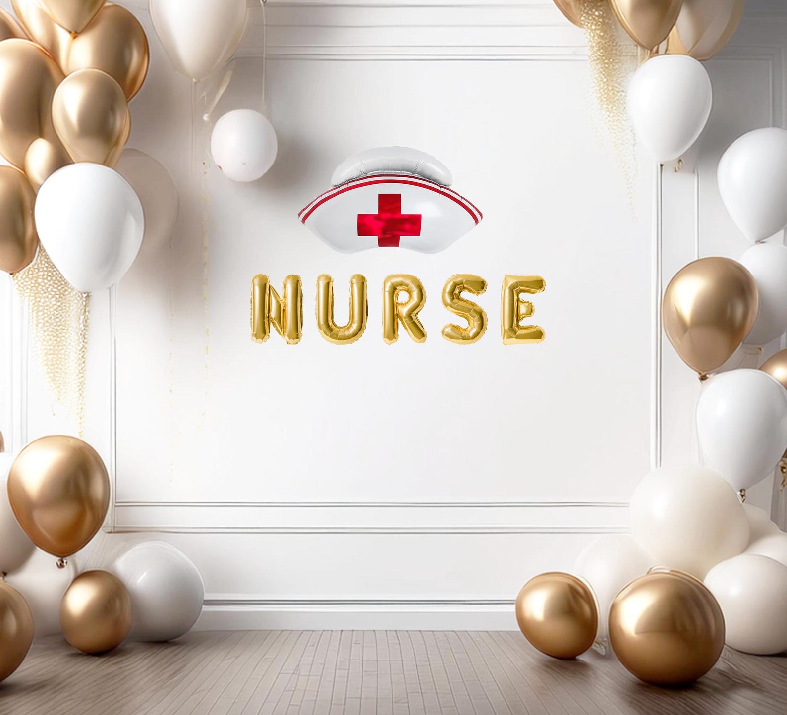 Nurse Balloon Banner Nursing School Graduation Banner Graduation ...