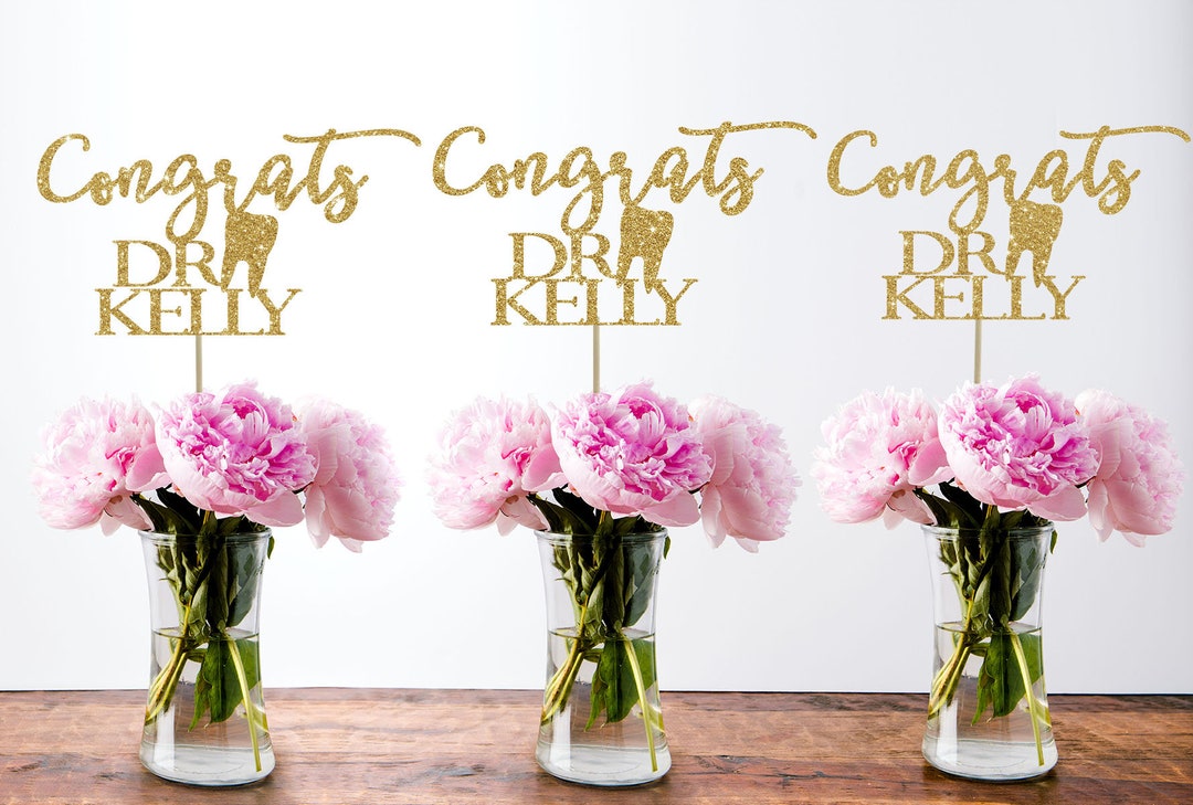 Dentist Grad Party Decorations Dentist Centerpieces Dentist Graduation ...