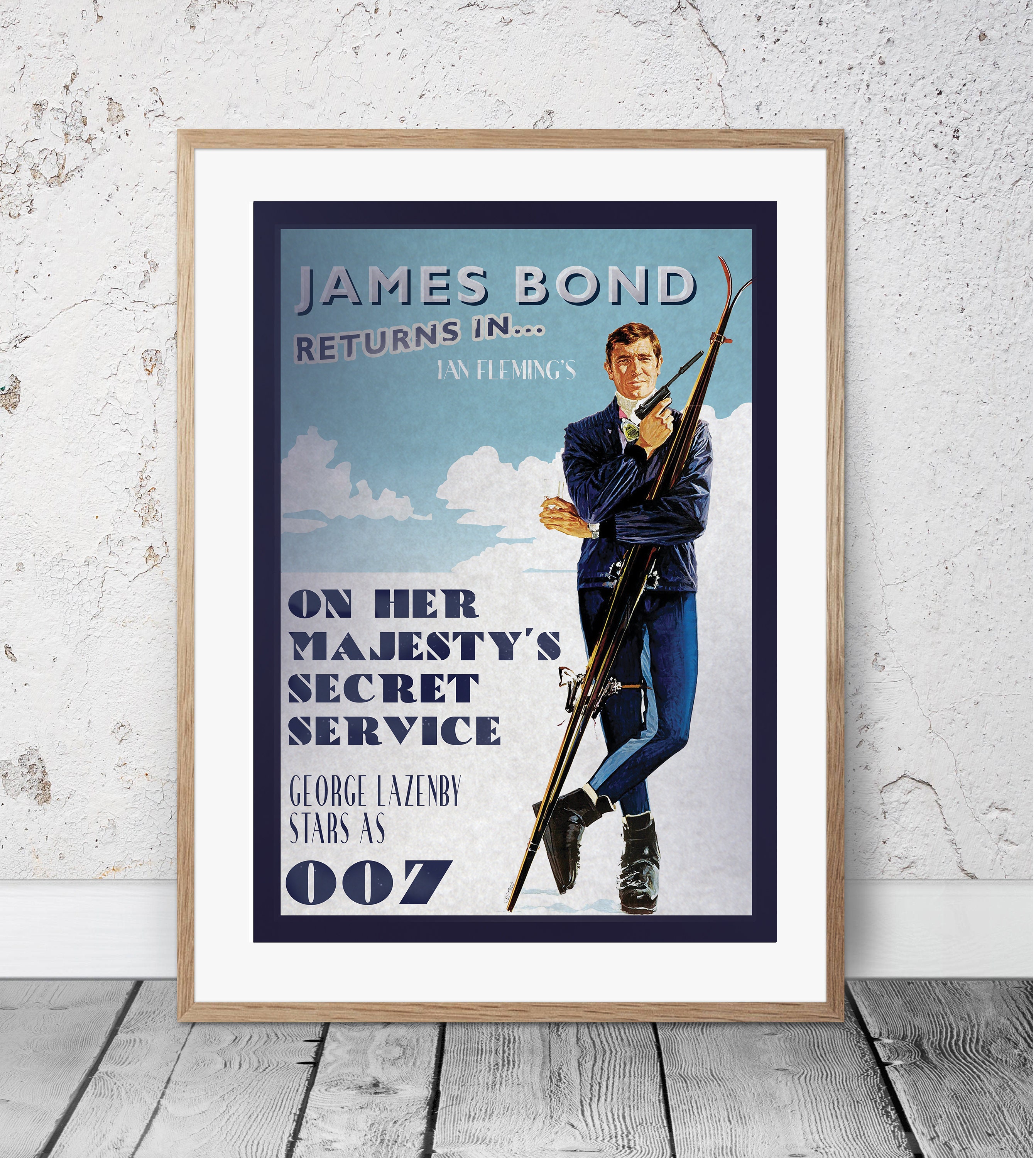 Vintage James Bond Poster