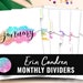 Erin Condren Dividers Life Planner Dividers Printable. Erin | Etsy