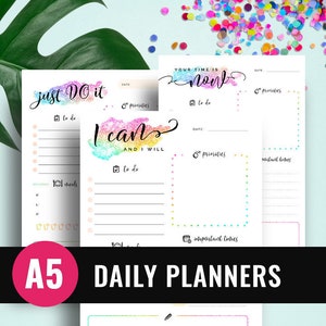 A5 Planner Inserts Filofax A5, Planner Insert LV GM Agenda Refill, Arc ...