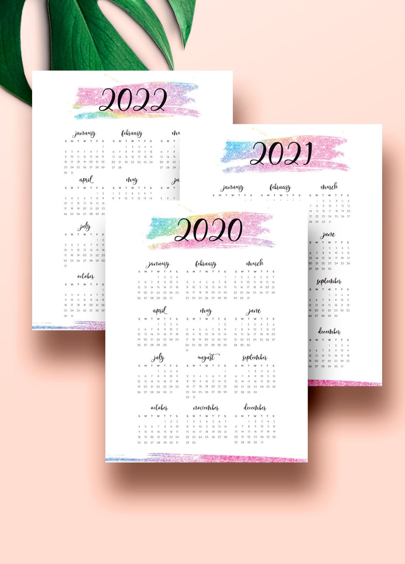 Big Happy Planner Inserts 2022-2023 // Big Happy Planner | Etsy
