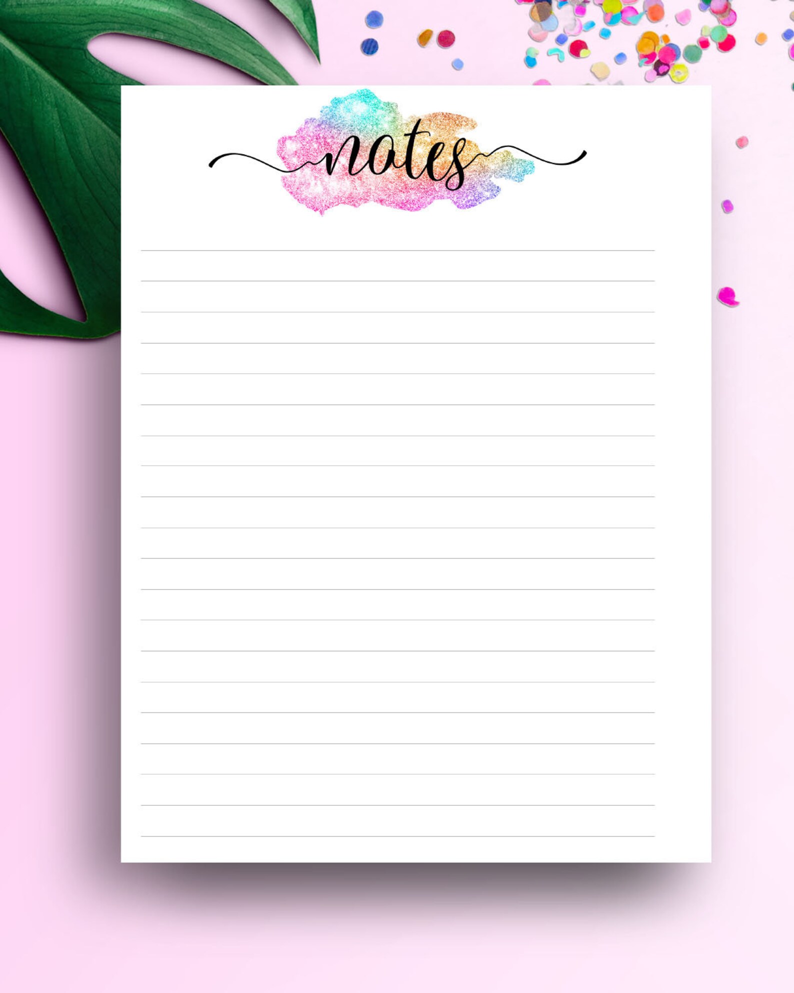 Happy Planner Insert Happy Planner Notes Pages Classic Happy | Etsy