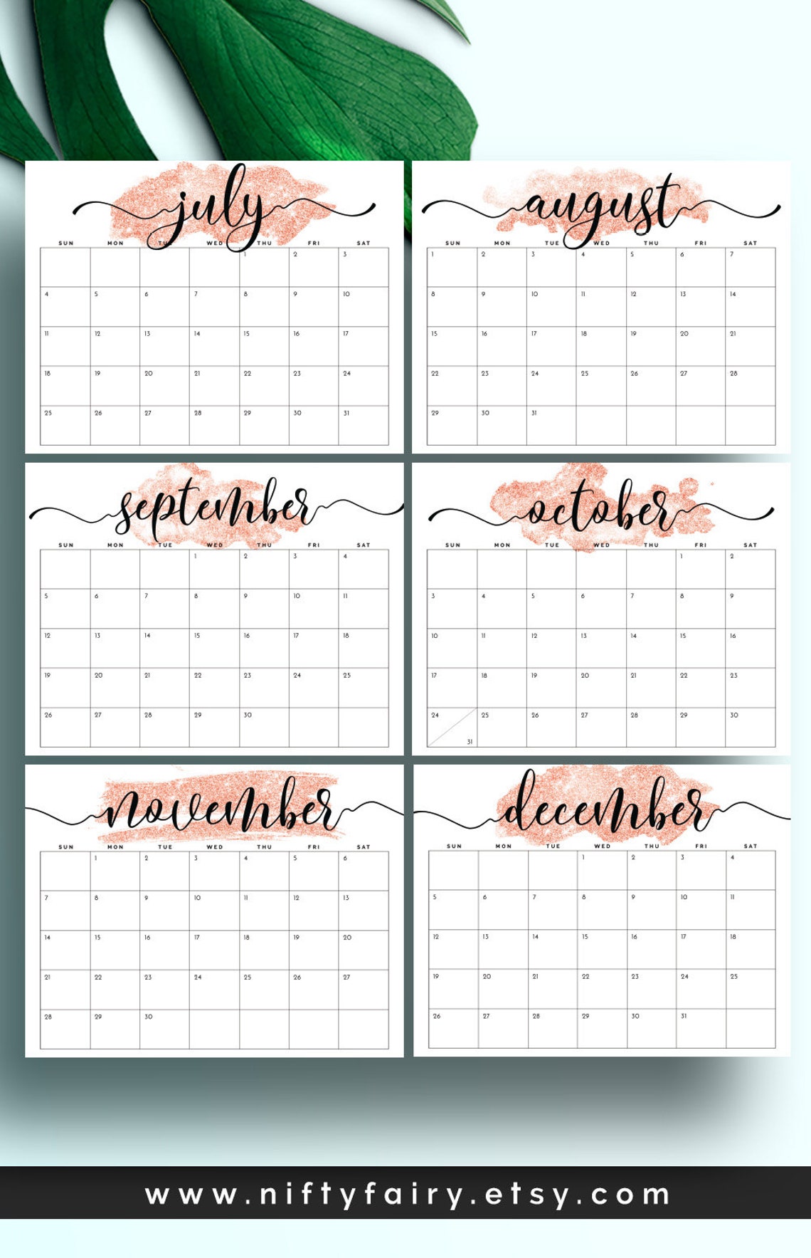 2021 Desk Calendar 2021 Monthly Planner 2021 Desk Planner - Etsy