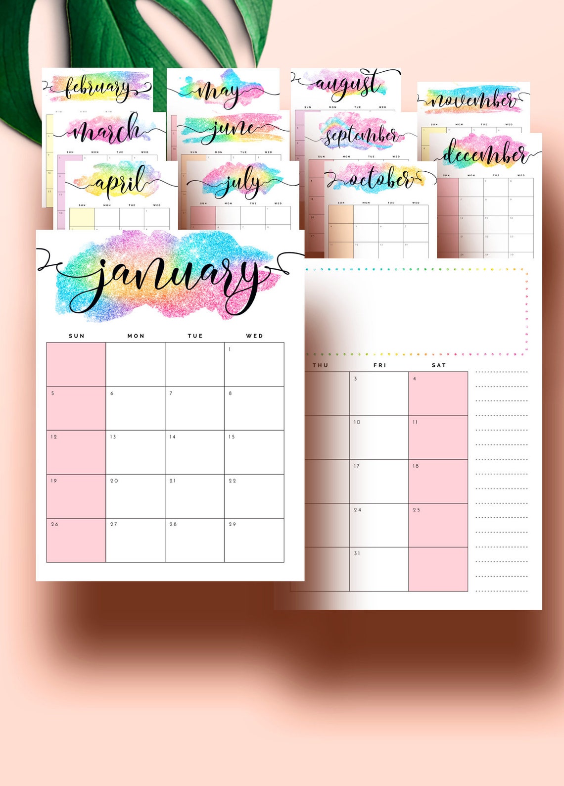 Planner Inserts 2022 Arc Planner Dividers, Arc Notebook Insert 2022 ...