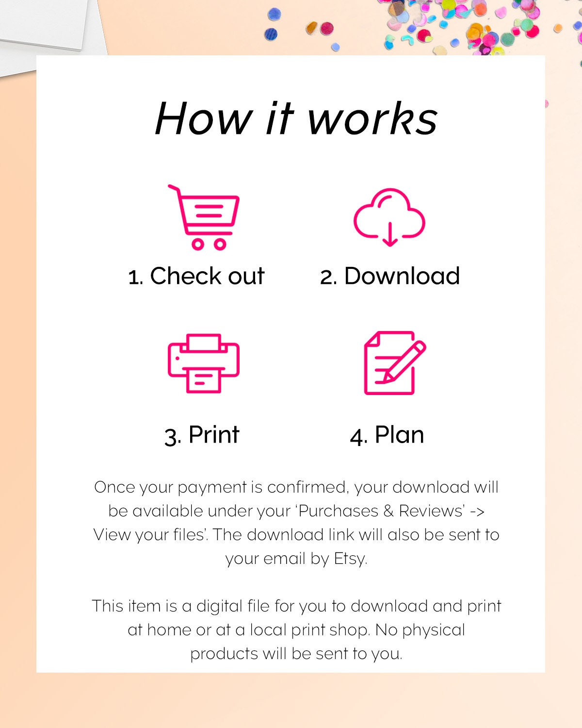 Happy Planner Insert Happy Planner Notes Pages Classic Happy | Etsy