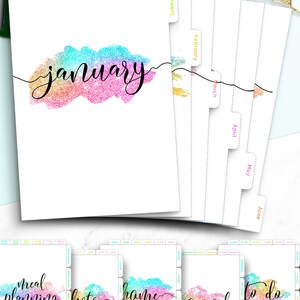 2023 Arc Planner Inserts, Tul Calendar Inserts 2023, Arc Junior Planner ...