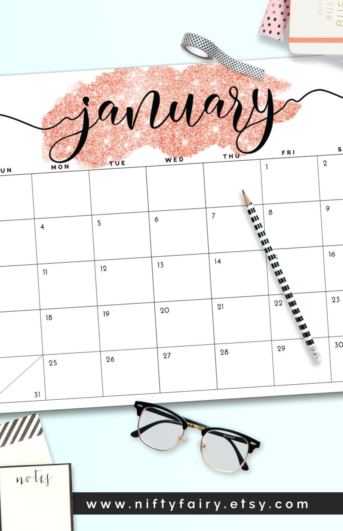 2021 Desk Calendar 2021 Monthly Planner 2021 Desk Planner - Etsy