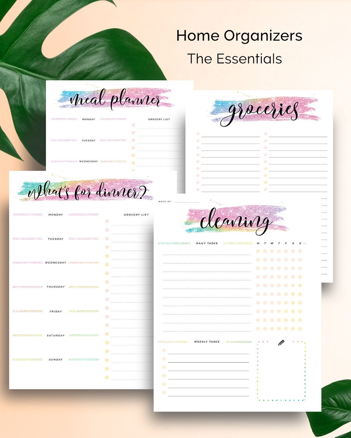 Planner Inserts 2022 Arc Planner Dividers, Arc Notebook Insert 2022 ...