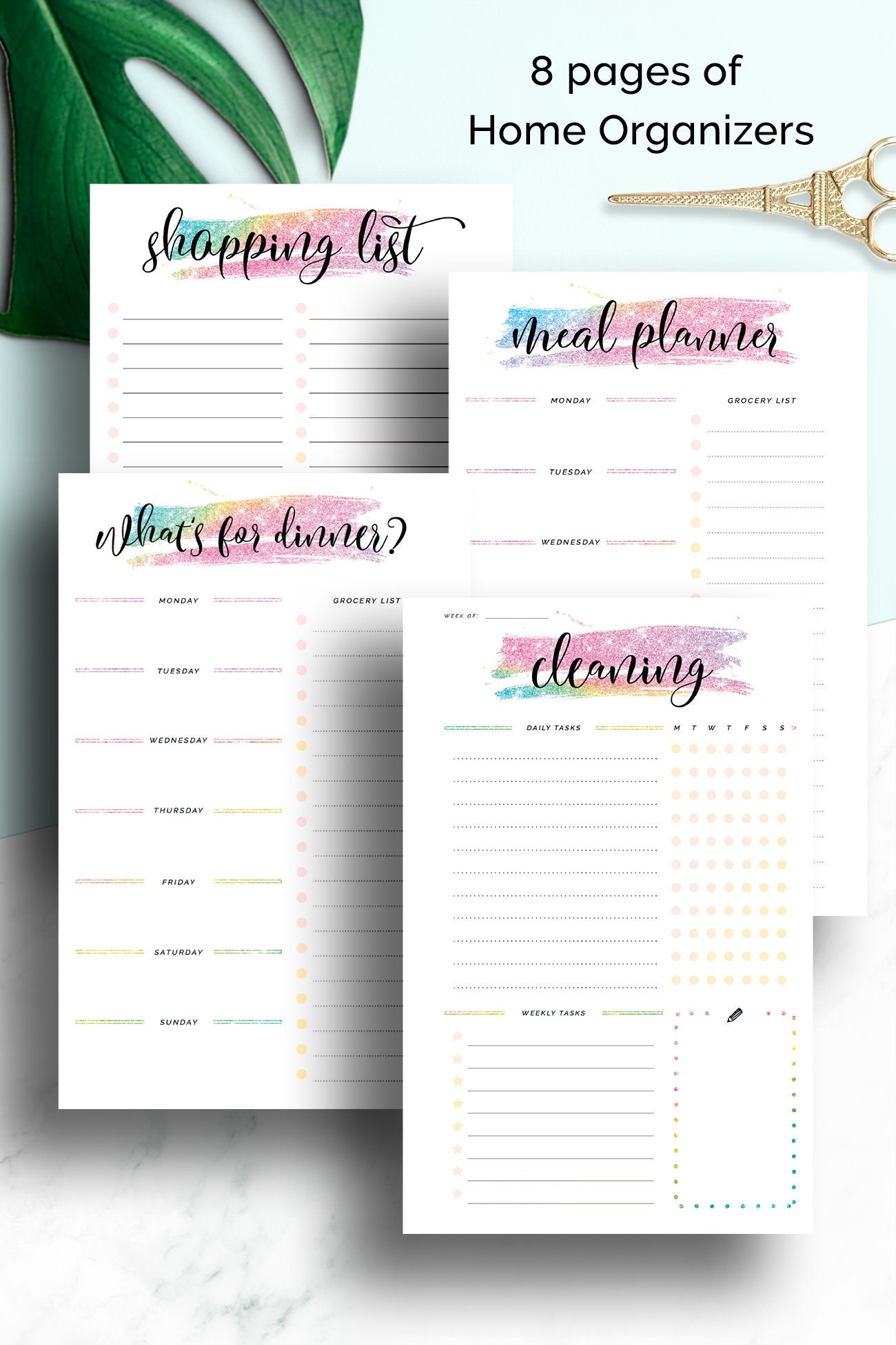 2023 Arc Planner Inserts, Tul Calendar Inserts 2023, Arc Junior Planner ...