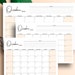 2020 Desk Calendar, 2020 Large Desk Calendar, 2020 Monthly Planner ...