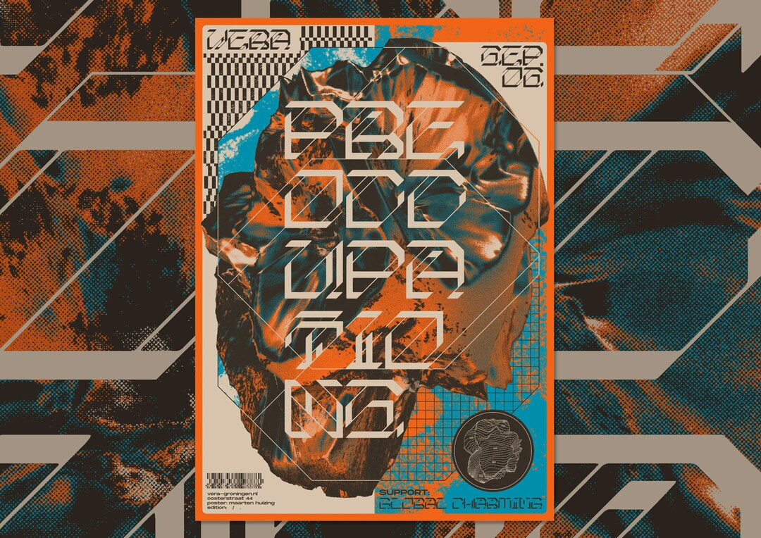 Preoccupations - Gig Poster by Maarten - Etsy