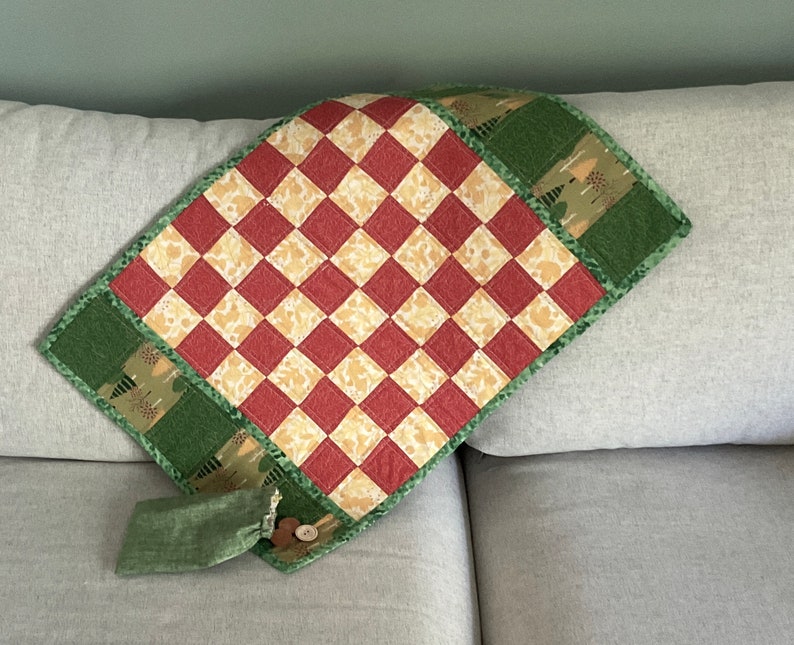 Small Quilt : Checkerboard Game - Etsy