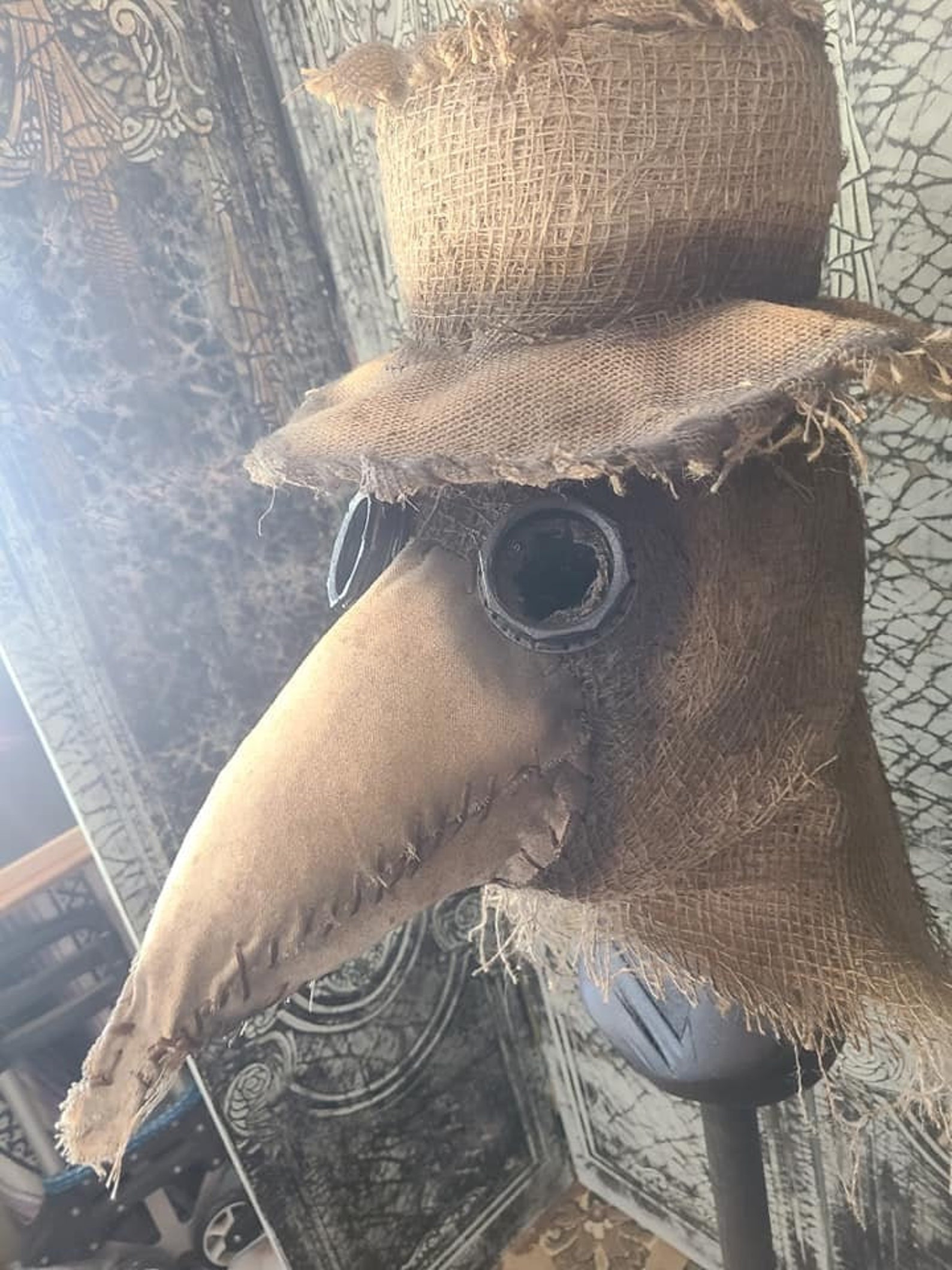 Plague Doctor Scarecrow Scary Halloween Mask - Etsy