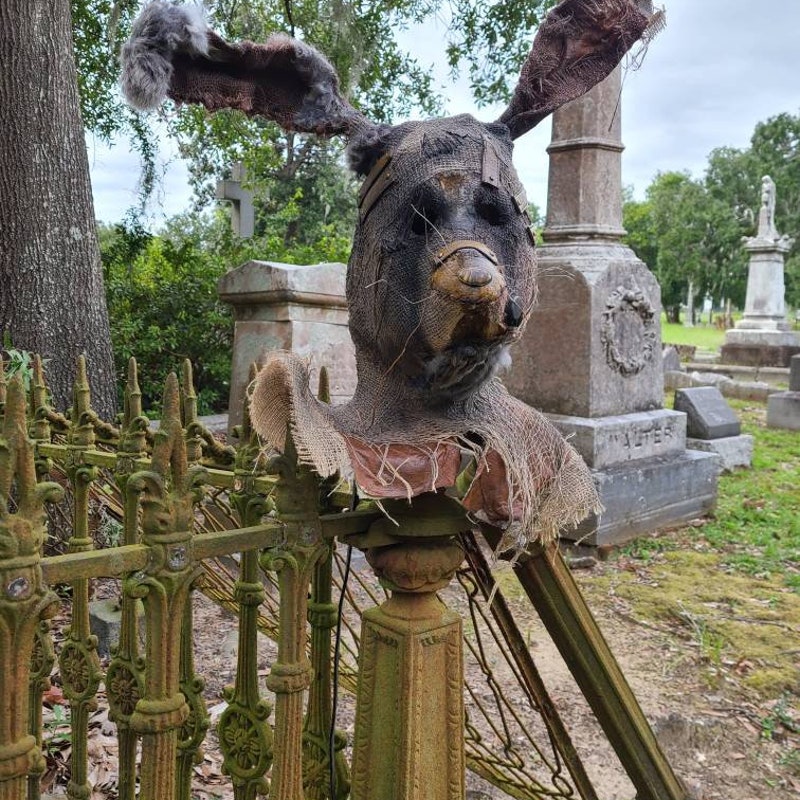 Creepy Rabbit Mask - Etsy
