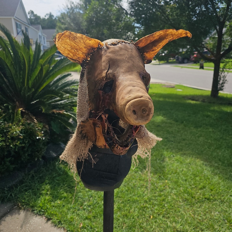Scary Pig Mask - Etsy
