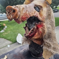 Wendigo Horror Mask | Unique Art | Halloween Costume | Full Face Mask ...