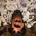 Voodoo Reaper Skinned Face Scary Halloween Mask - Etsy