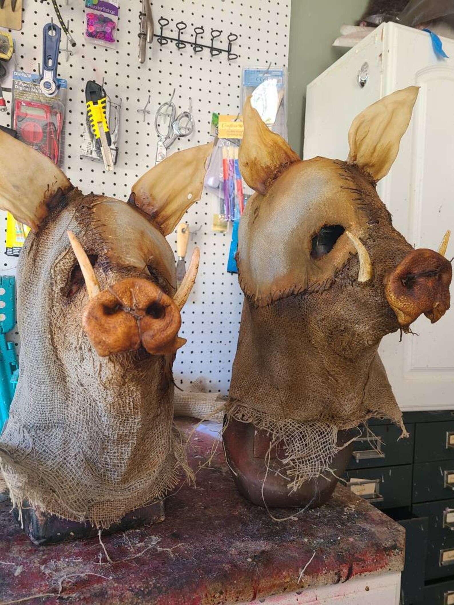 Big Bad Piggy Scary Halloween Mask | Etsy