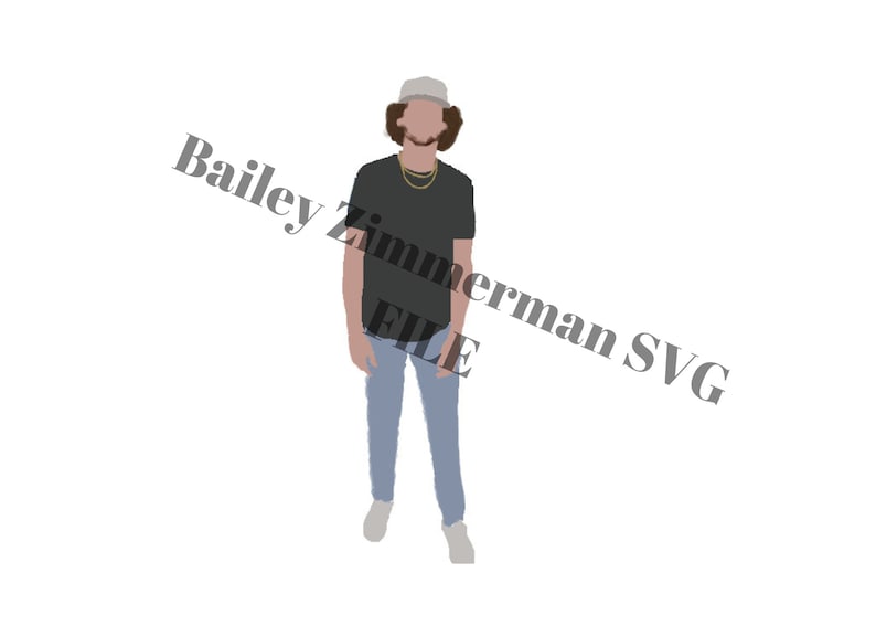 Bailey Zimmerman SVG File - Etsy