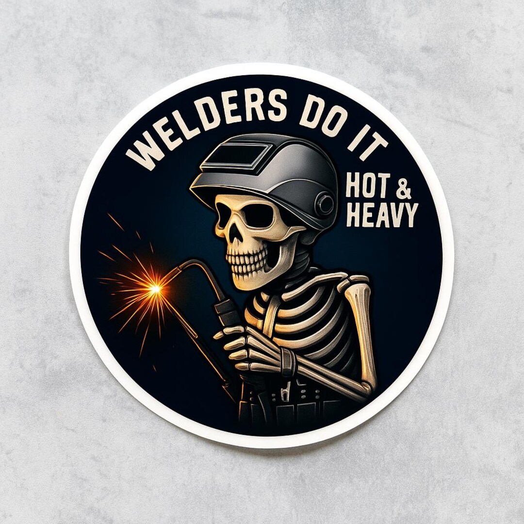 Funny Welding Stickers –glossy Toolbox Decals for Welders, Hard Hats ...