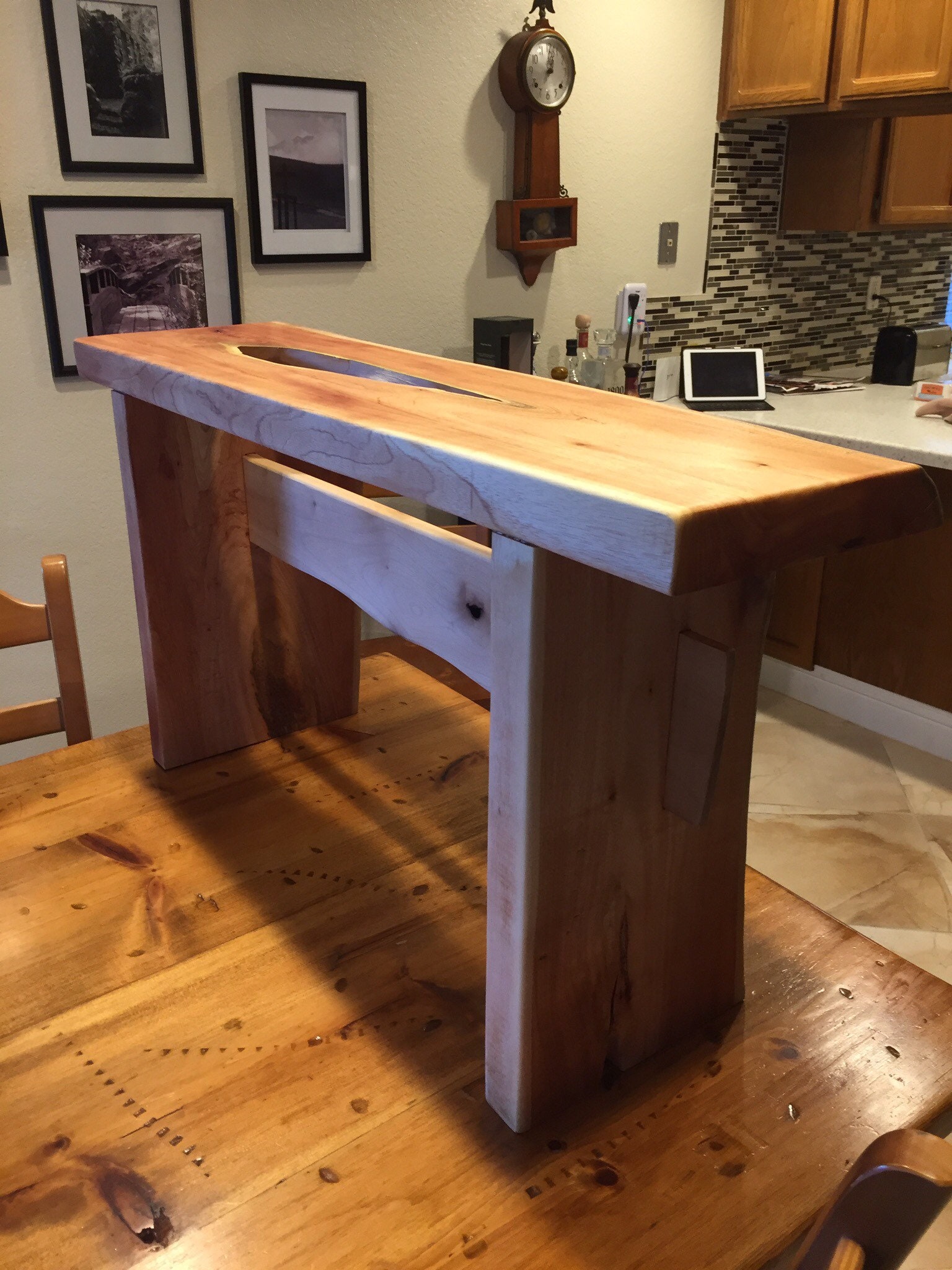 Hawaiian Hardwood Bench - Etsy