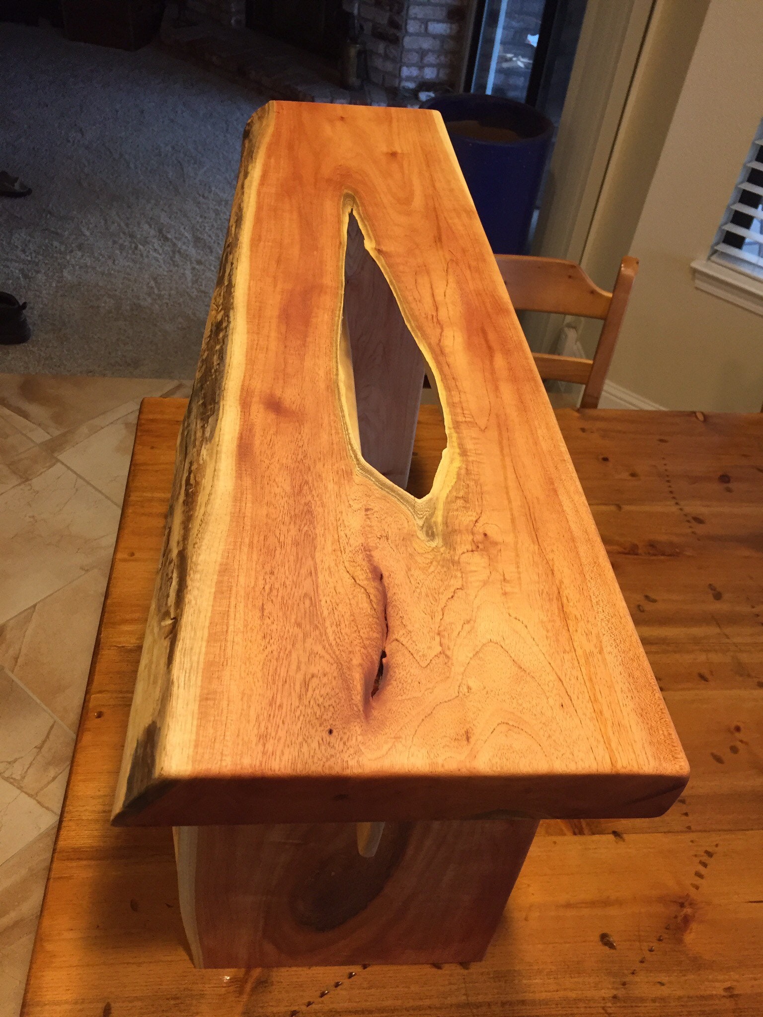 Hawaiian Hardwood Bench - Etsy
