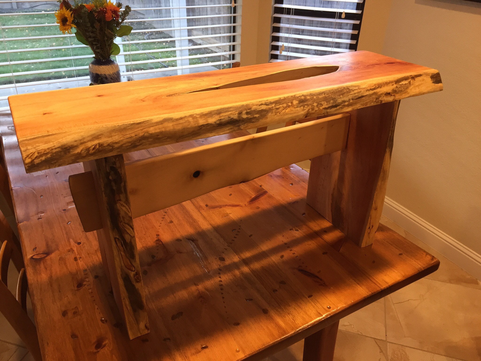 Hawaiian Hardwood Bench - Etsy