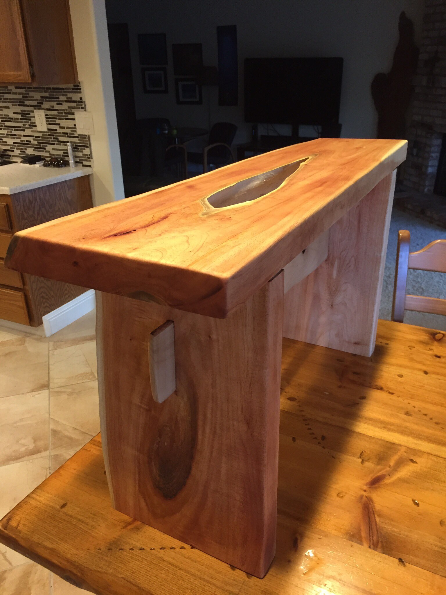 Hawaiian Hardwood Bench - Etsy