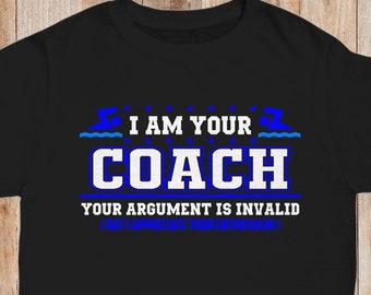 Swim Team Coach Shirt - Etsy