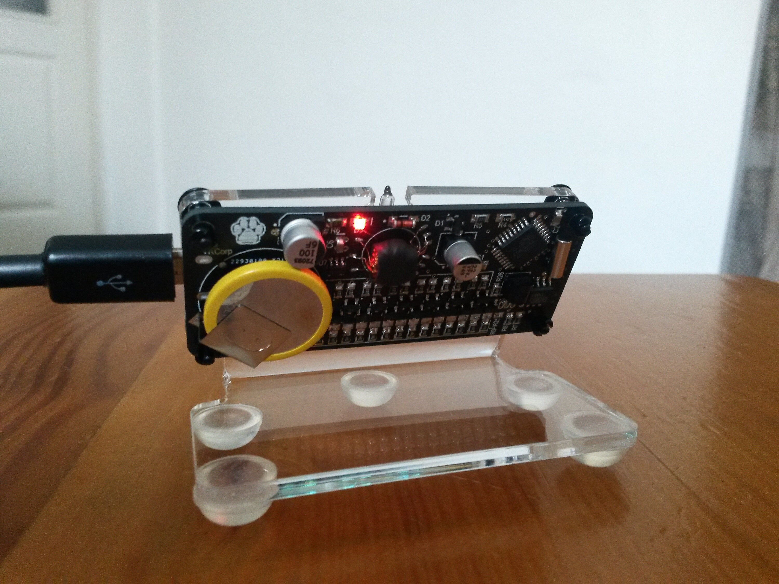 Extra Small Nixie Tube Clock IV-28 VFD Vintage Desk Clock Video - Etsy