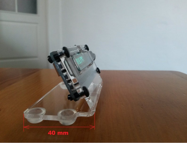 Extra Small Nixie Tube Clock IV-28 VFD Vintage Desk Clock | Etsy