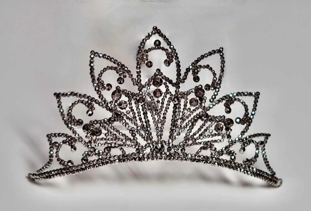 Antique Georgian Regency Cut Steel Tiara - Etsy