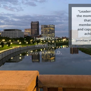 Zoom Background Featuring Photography & an Inspirational Quote About ...