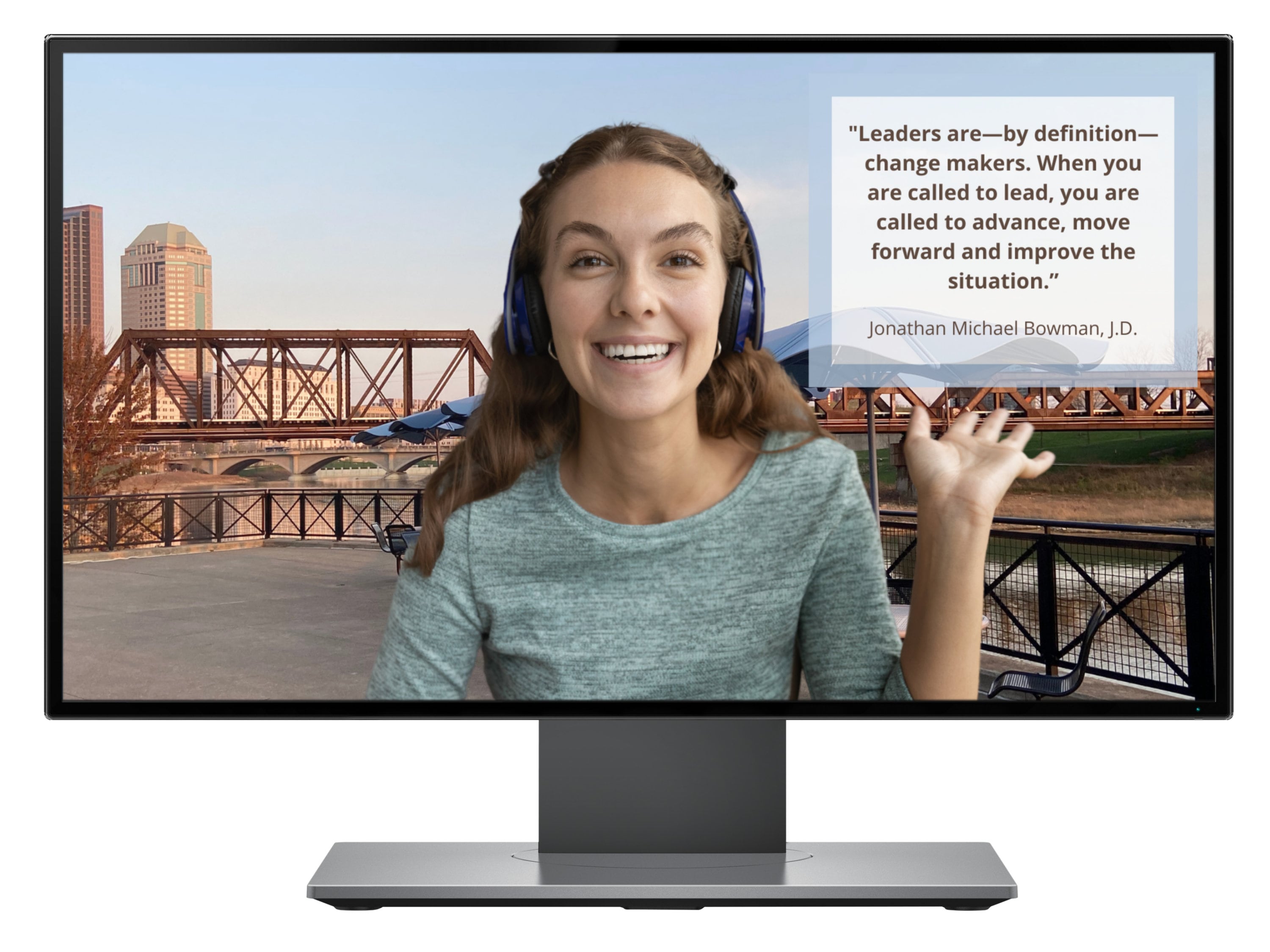 Zoom Background Featuring Photography & an Inspirational Quote - Etsy