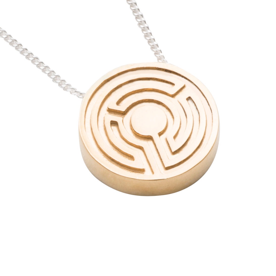 Three Tier Labyrinth Necklace - Etsy