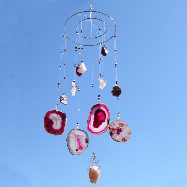Agate Wind Chime - Etsy