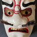 Japanese Shinto Dance Mask Biccho Kaguro Noh Gigaru Wood Signed - Etsy