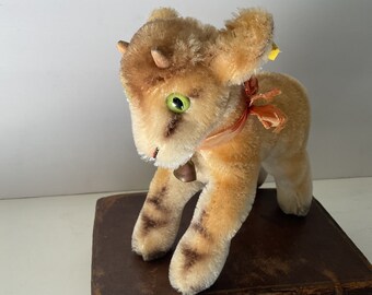 STEIFF Vintage Mountain Goat, Chest Tag rocky All Tags 3460/20 ...
