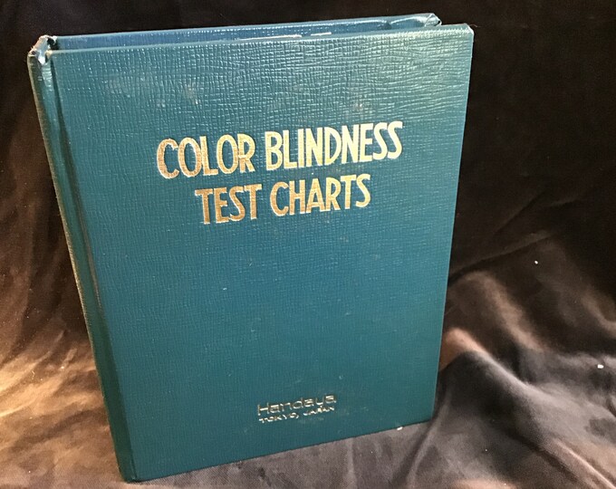 Ishihara Colour Vision Test Book for Color Deficiency 24 Plates With ...