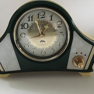 Vintage Seiko Corona Melodia 2jewels Musical Table Clock as Is - Etsy