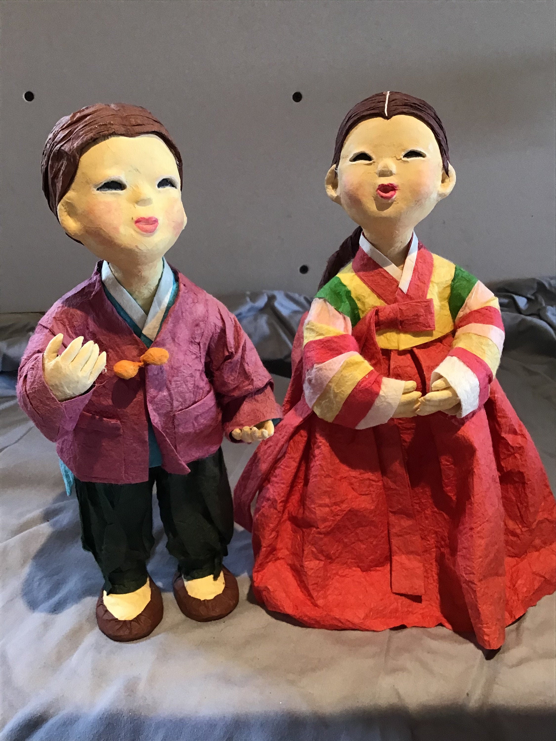 Art Dolls Vintage Dolls Japan Felt Nylon Musicians Horn Section Kitschy ...