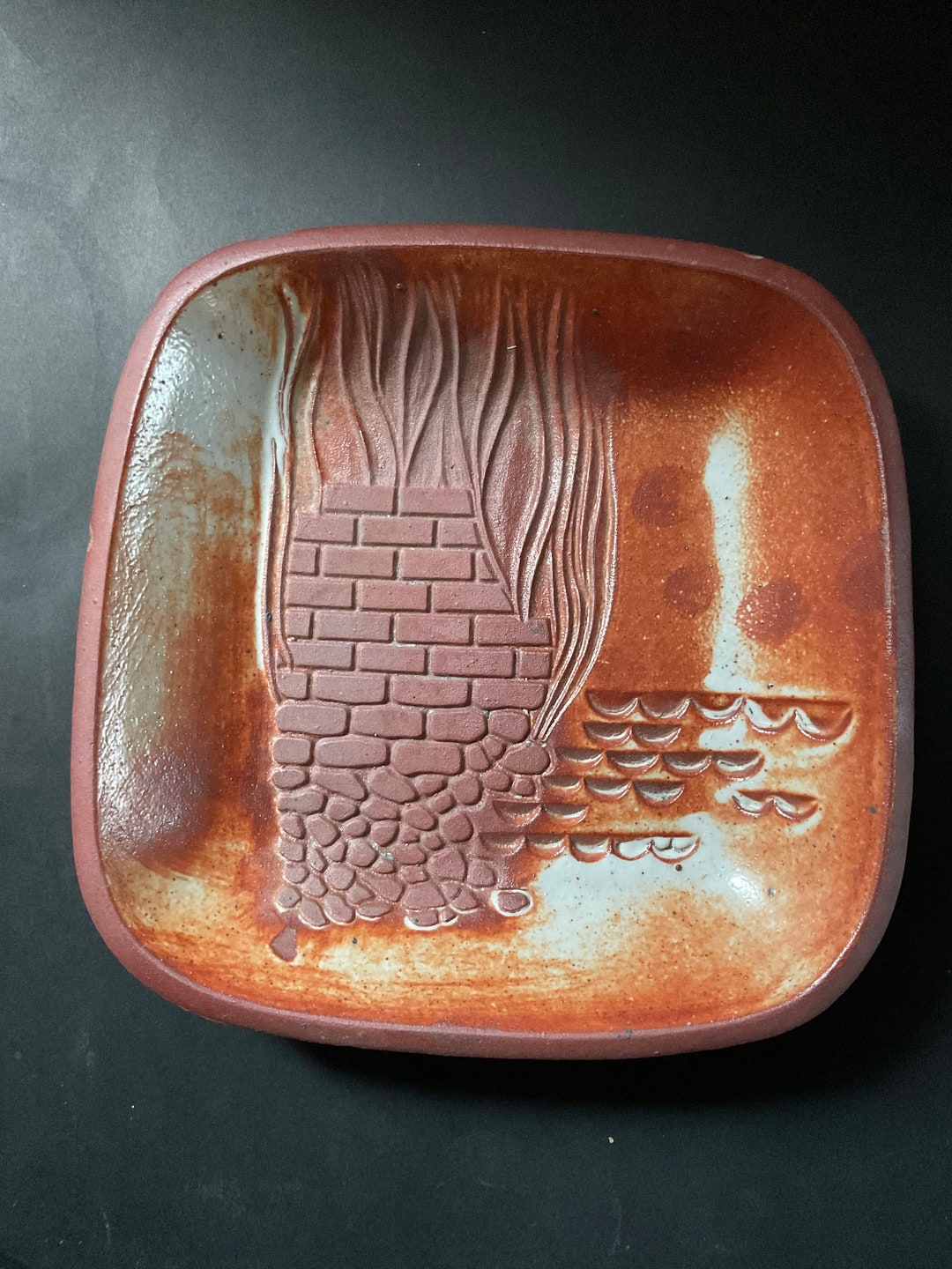 Luke Lindoe Medicine Hat Brick & Tile Co. Square Ashtray - Etsy