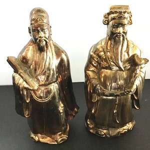 Vintage Hang Seng Bank China Figural Metal Money Banks Immortals - Etsy ...