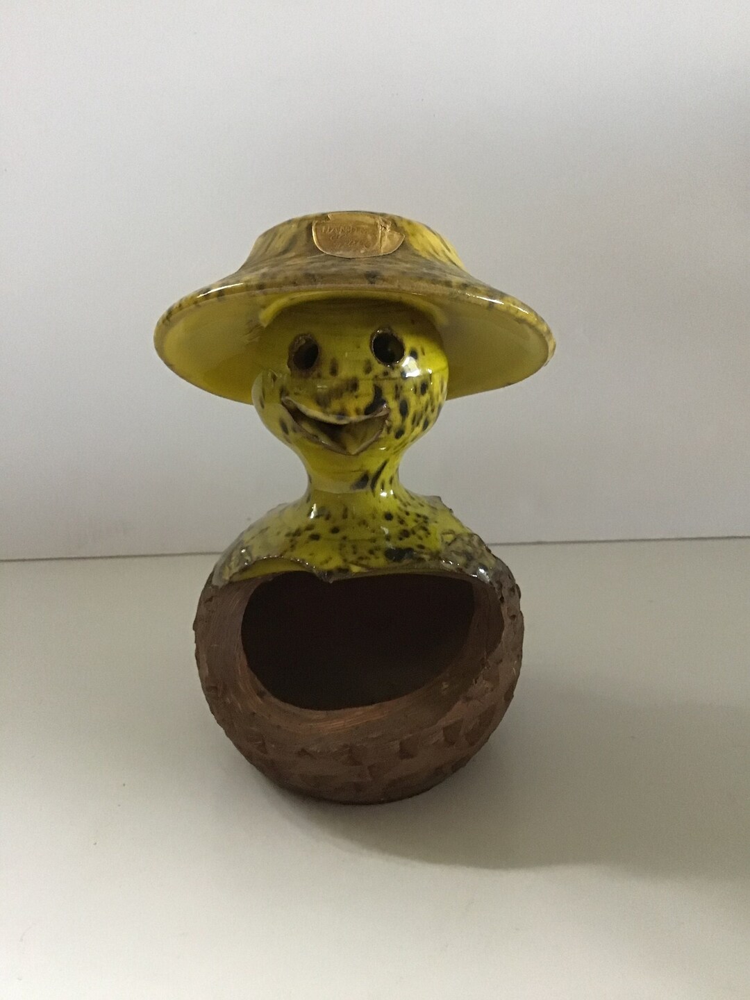 Mid Century Modern ERNST FAXE Denmark Ceramic Candle Holder Scandinavia ...