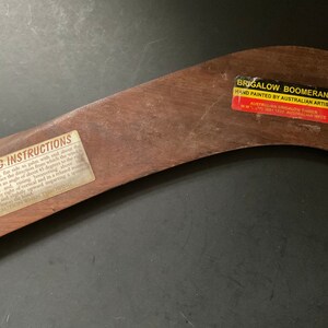 Vintage Boomerangs Australian Indigenous (3) Hand Painted - Etsy