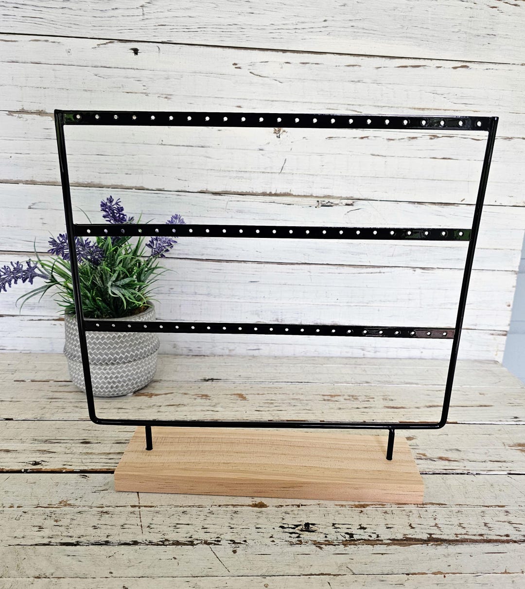 Black Metal Display Racks Earring Displays Tabletop Racks Countertop ...
