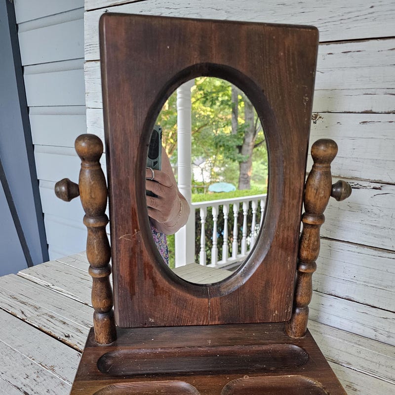 Vintage Vanity Mirror - Etsy